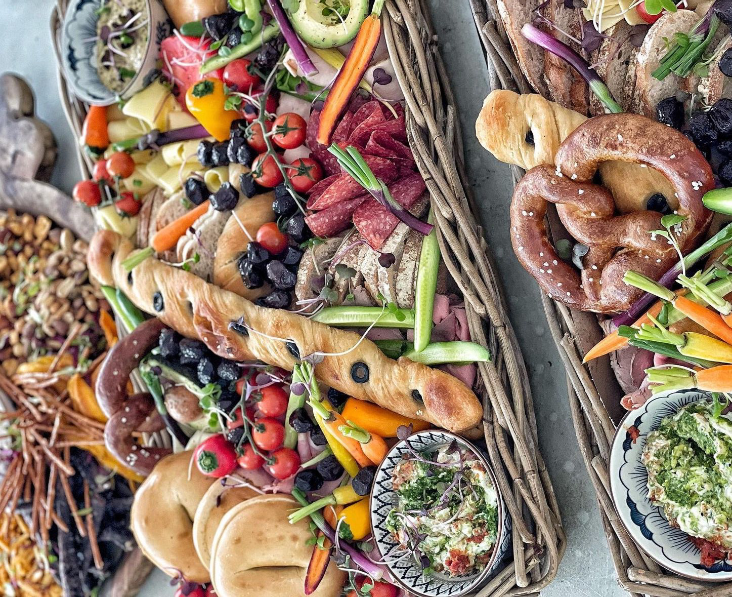 Lunch Platters - Plate and platter