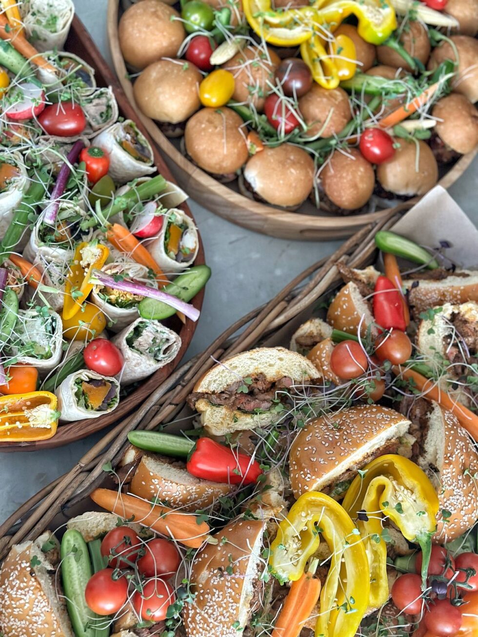 Lunch Platters - Plate and platter